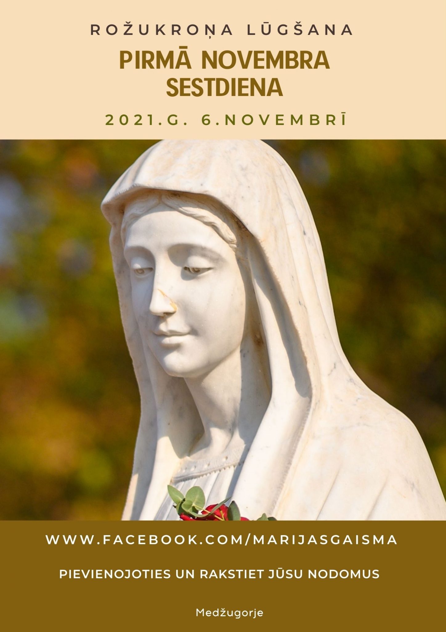 PIRMĀ NOVEMBRA SESTDIENA – Medžugorje
